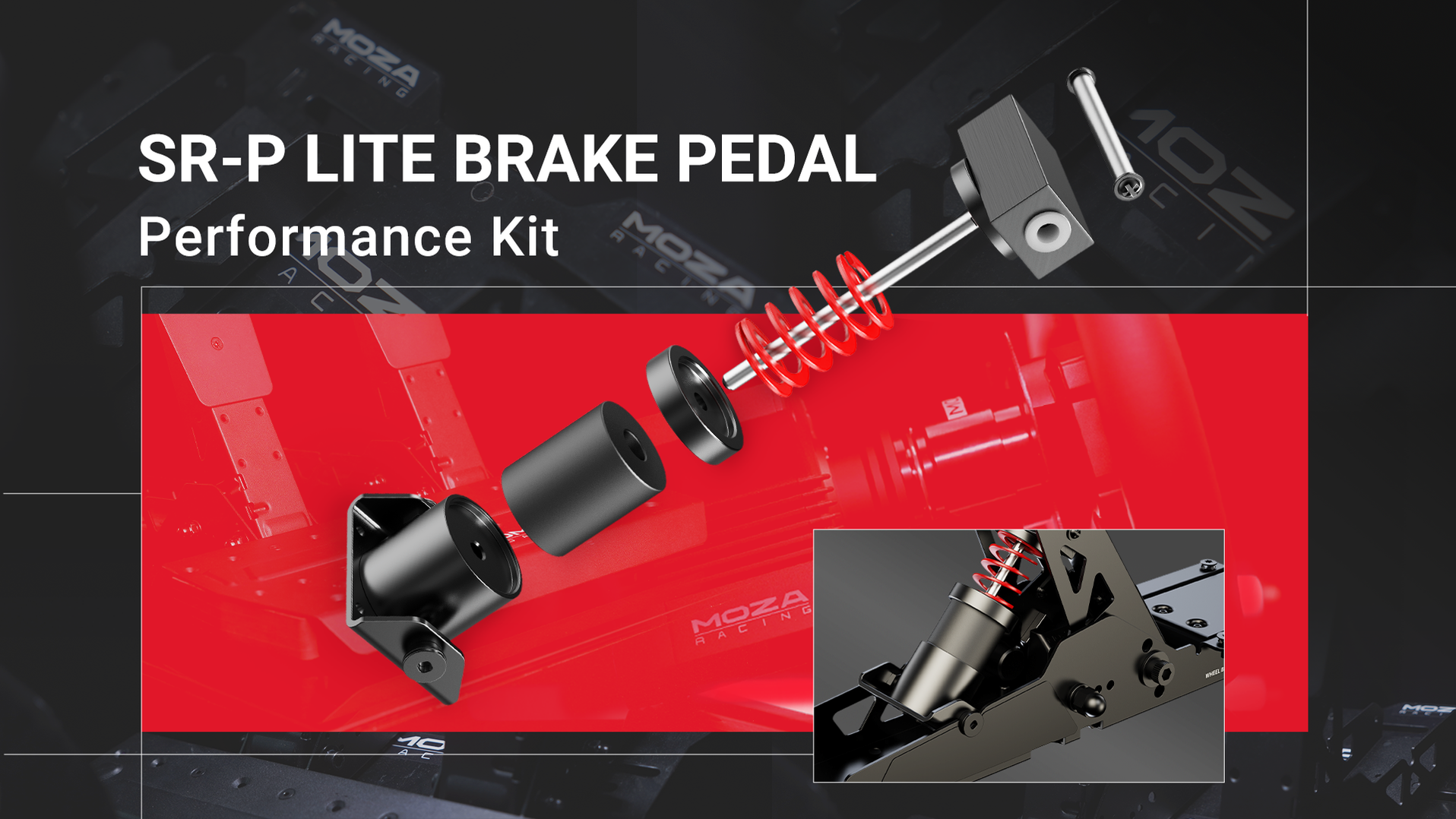 SR-P Lite Brake Pedal Performance Kit for R5 Bundle（Pre Order）